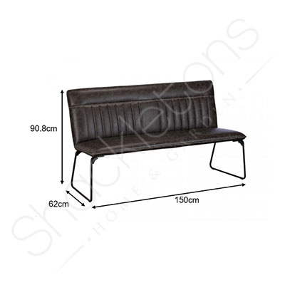 Cooper Bench – Grey